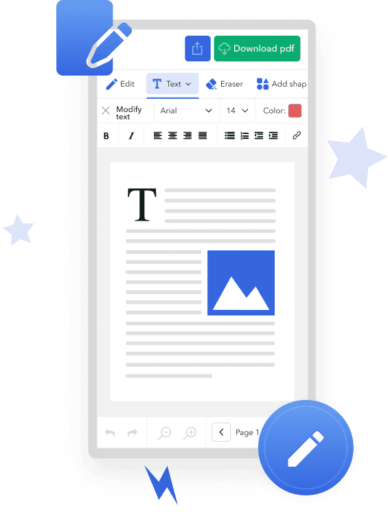 Modify a document online | PDFSmart
