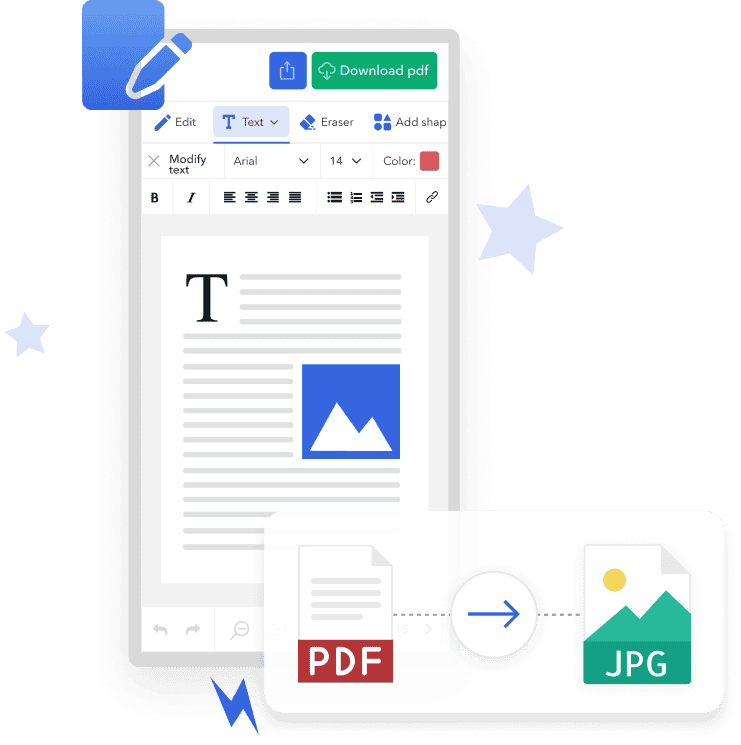 Convert PDF to JPG | PDFSmart
